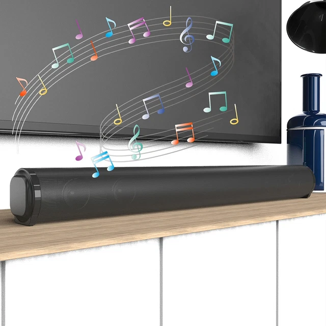 WIRELESS SURROUND SOUND Bar 4 Speaker System Subwoofer TV Home Theater ...