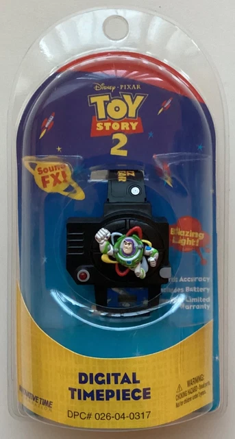 BUZZ LIGHTYEAR TOY Story 2 Digital Watch Timepiece NEW IN PACKAGE ...