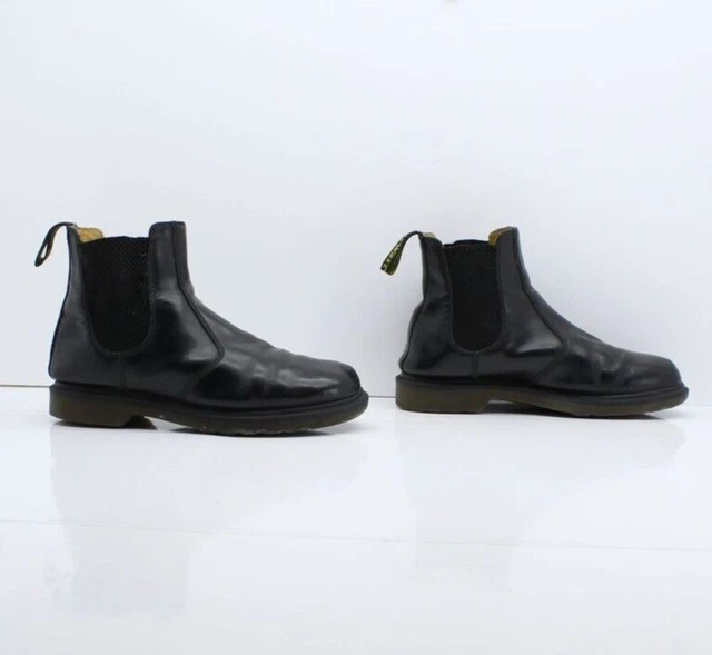 DR. MARTENS 2976 Chelsea Boot Men Black Leather EU 41 Used (Cod.STS116 ...