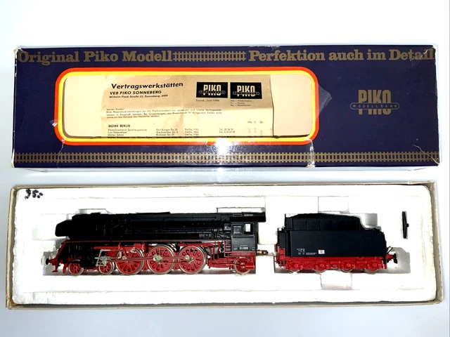 H0 PIKO DAMPFLOK Schnellzuglok BR 01 5/6325 OVP EUR 79,00 - PicClick DE