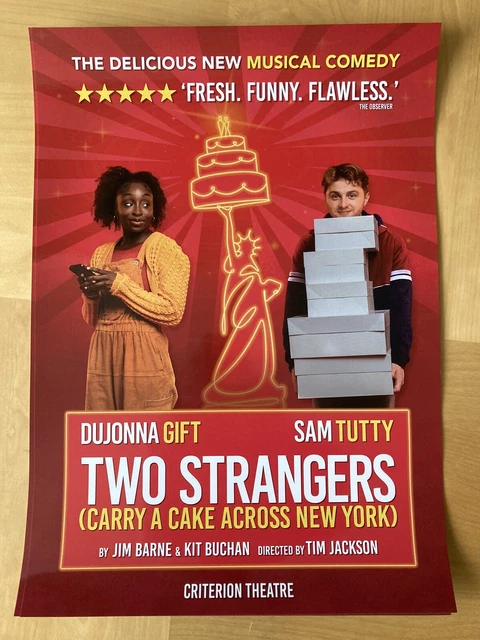 TWO STRANGERS (CARRY A Cake Across New York) Criterion Theatre (West ...