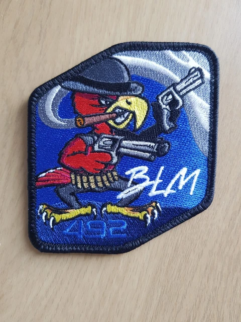 492ND FIGHTER SQUADRON Maintenance RAF Lakenheath Squadron Patch £11.50 ...