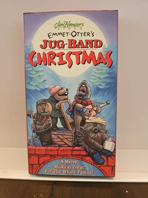 JIM HENSON’S EMMET Otter’s Jug Band Christmas VHS Holiday Movie Vintage ...