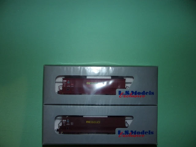 LS MODELS COFFRET 2 wagons minéraliers DMH SIMOTRA 30042 NEUF (n°2) EUR ...