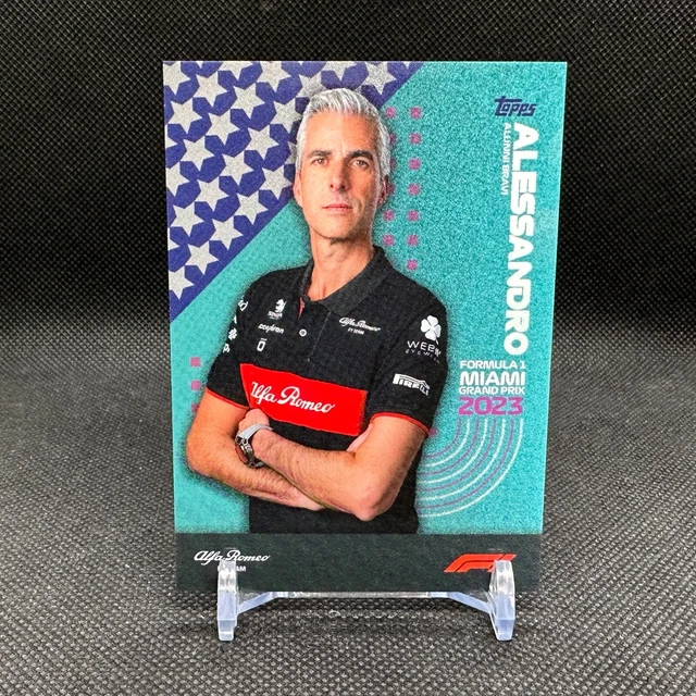 ALESSANDRO ALUNNI BRAVI 2023 Topps Formula 1 Miami Gran Premio F1 #10 Alfa Romeo EUR 0,91 ...
