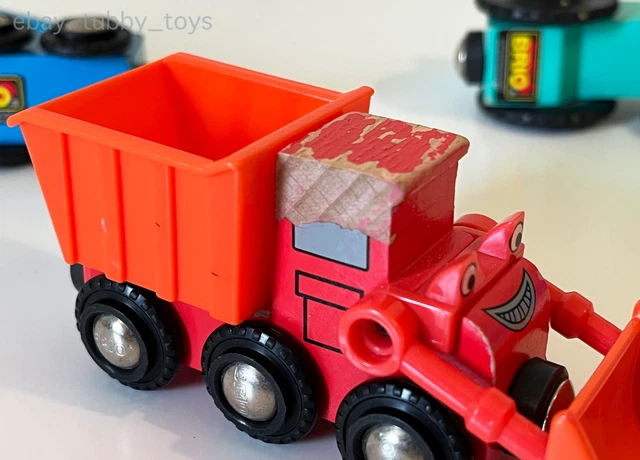 BRIO BOB THE Builder, Muck, Dizzy, Roley, Travis & Lofty Vehicles ...