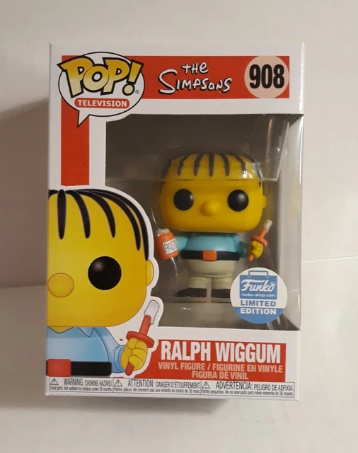 FUNKO POP! TELEVISION The Simpsons 908 Ralph Wiggum! Shop Exclusive ...