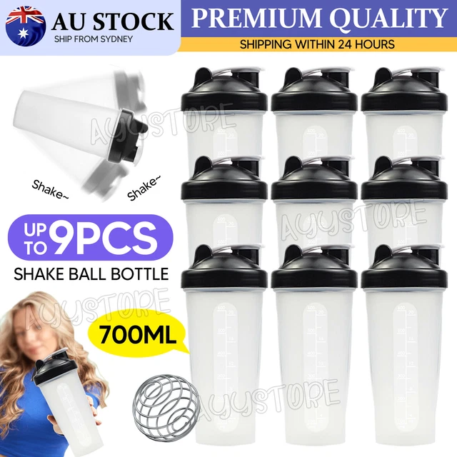 700ML GYM PROTEIN Supplement Drink Blender Mixer Shaker Shake Ball ...
