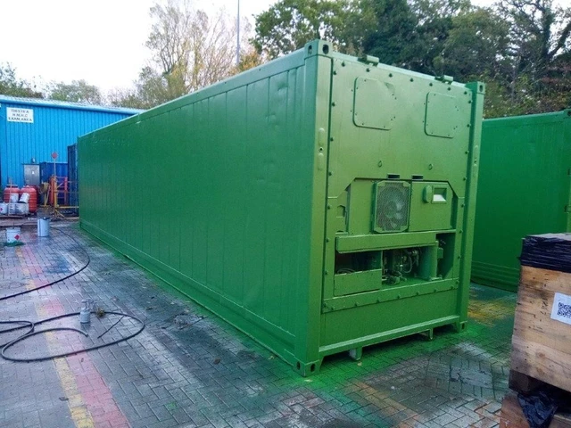 40ft High Cube Insulated Shipping Container £3 300 00 Picclick Uk
