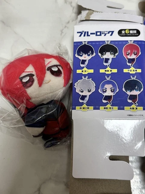 BLUE LOCK BLUE Lock Hyoma Chigiri Tetekore Plush Keychain Plush Stuffed ...