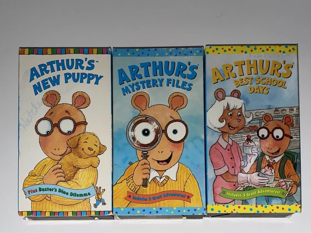 ARTHUR PBS KIDS VHS lot (3) EUR 33,66 - PicClick IT