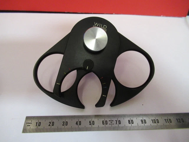 WILD HEERBRUGG SWISS Filter Holder Phase Microscope Part As Pictured Q2 ...