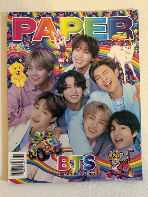 BTS KPOP LISA FRANK Edition “Paper” Magazine Winter 2019 BREAK THE ...