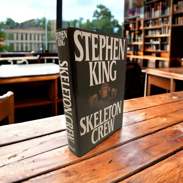 STEPHEN KING SCHELETON CREW 1985 G. P. Putnam's Son NY Book Club ...
