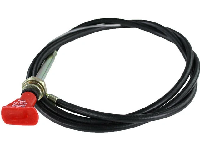 STOP/SHUT-OFF CABLE FOR Ford Tractor 2000 3000 4000 5000 7000 2600 3600 ...