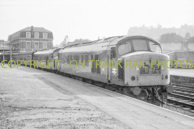 UK RAILWAY PHOTOGRAPH Of Class 45 D49. Rm45-112 £1.70 - PicClick UK