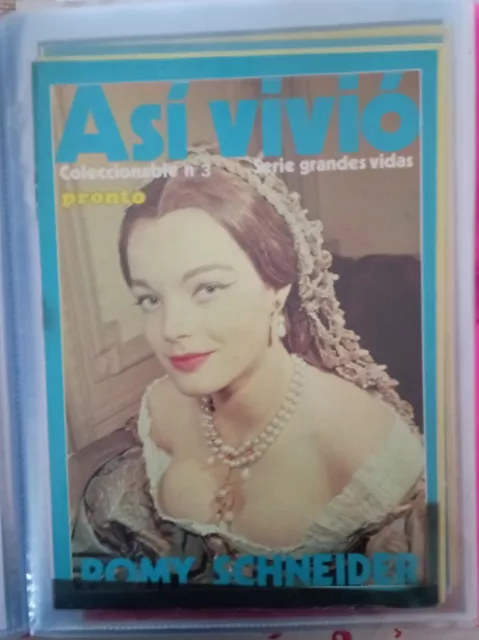 ASI VIVIO ROMY Schneider Fascicule En Espagnol Collector Rare N°3 EUR ... ASI VIVIO ROMY Schneider Fascicule En Espagnol Collector Rare N°3 EUR ...