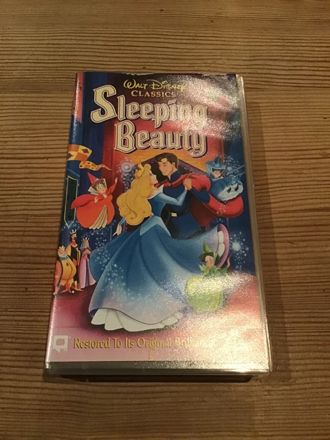 SLEEPING BEAUTY VHS Video Tape 2000 Walt Disney Classics Film Movie ...