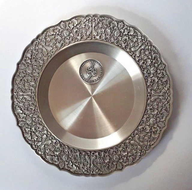 ROYAL SELANGOR PEWTER Commemorative Plaque Kuala Lumpur 1998 Commonwealth Games £18.00 - PicClick UK