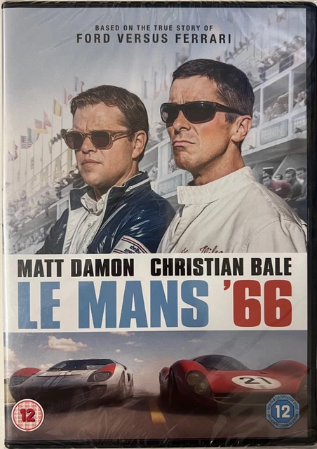 LE MANS ’66 aka Ford Vs Ferrari (DVD) New Sealed - Christian Bale,Matt ...