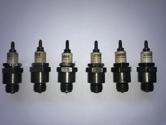 VINTAGE LODGE C3 spark plugs. £35.00 - PicClick UK