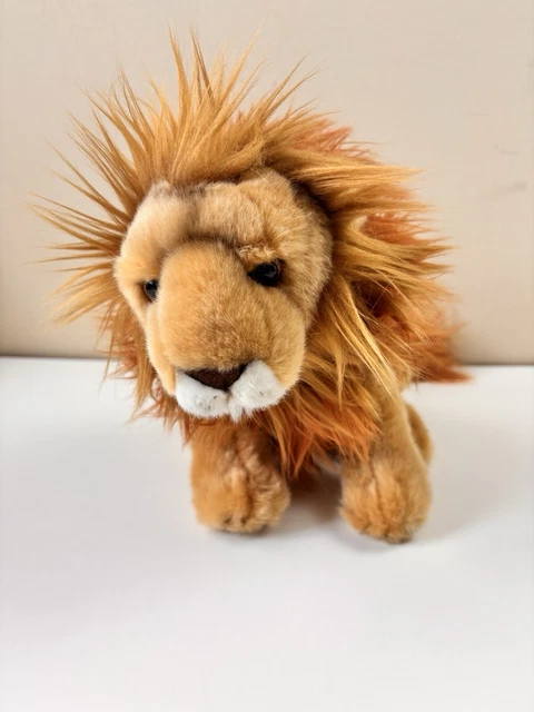 BBC PLANET EARTH Lion Plush 11" Posh Paws Soft Toy – Beautiful ...