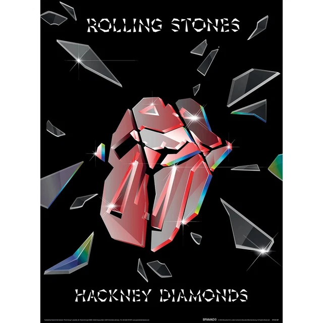 THE ROLLING STONES - Hackney Diamonds Poster - Limited Edition - NEW ...