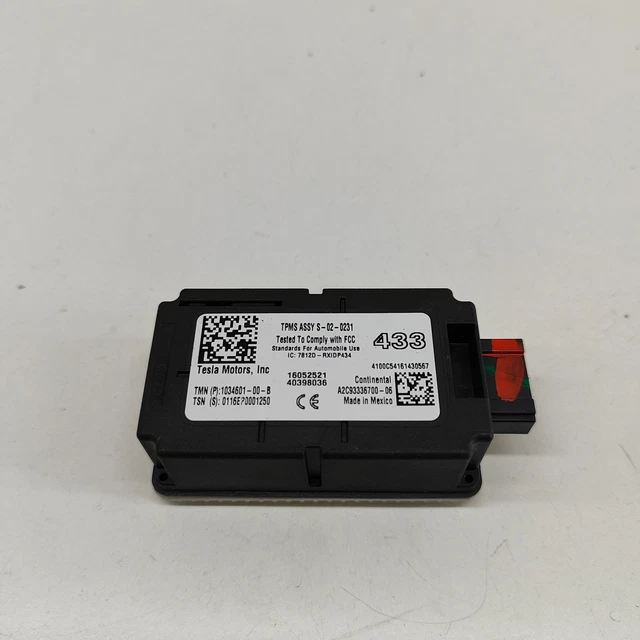 TESLA MODEL X Tyre Pressure Control Module 1034601-00-B A2C93336700 ...