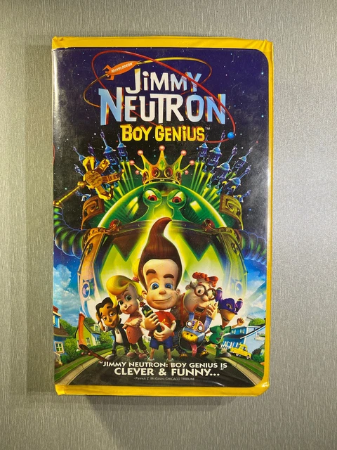 JIMMY NEUTRON: BOY Genius (VHS, 2002, Clam Shell) $6.75 - PicClick CA