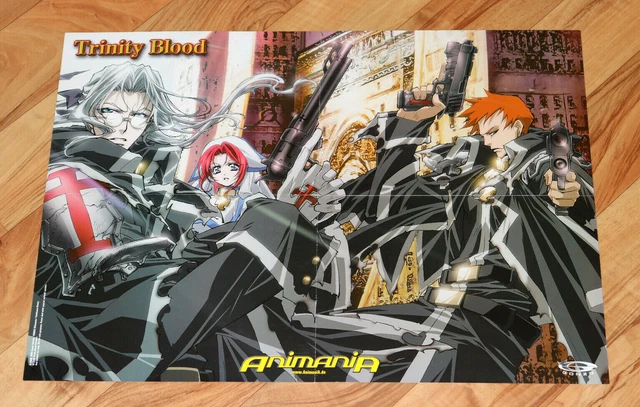 TRINITY BLOOD SUNAO Yoshida Manga Anime Old Very Rare Promo Poster ...