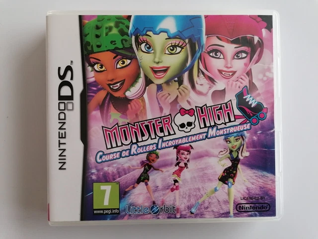 MONSTER HIGH COURSE DE ROLLERS - Jeu Nintendo DS avec boîte en version ...
