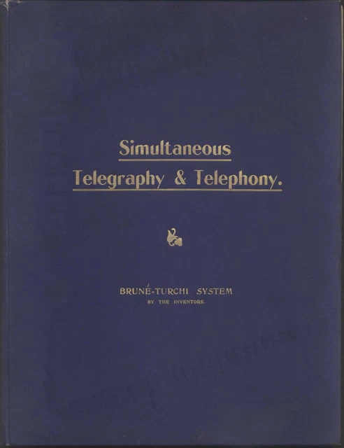 EARLY TELEPHONY TELEGRAPHY Telephone Cable Transmission Multiplex ...