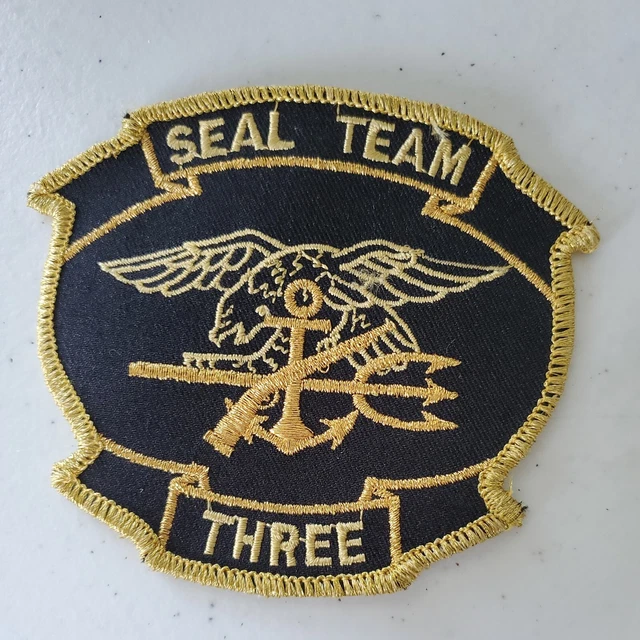 US NAVY SEAL Team Three Patch £4.01 - PicClick UK