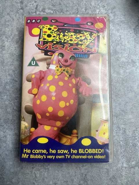 BBC BLOBBY VISION (VHS, 1994) RARE £6.00 - PicClick UK