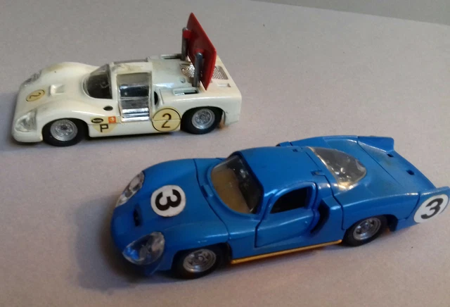 POLITOYS CHAPARRAL ET ALPINE RENAULTpas norev, dinky,burago, solido EUR ...