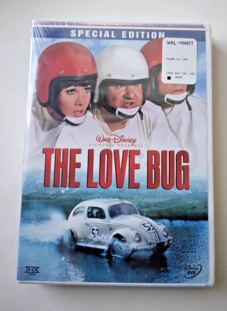 THE LOVE BUG~WALT Disney DVD~Special Edition~Dean Jones~Herbie~Sealed ...