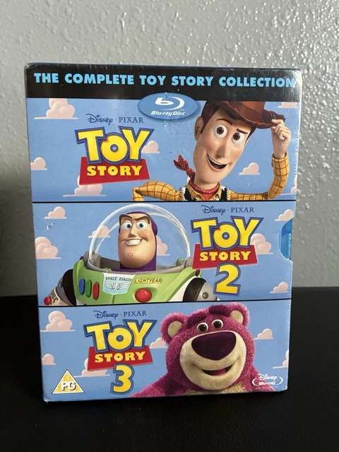 THE COMPLETE TOY Story Trilogy Collection Blu-Ray 1 2 3 Box Set Disney ...