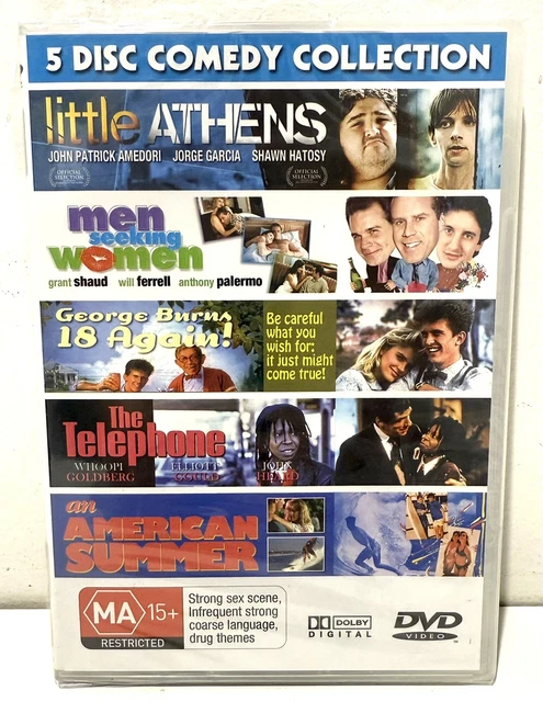 5 DISC COMEDY Collection DVD 3 Disc Set Region 0 Brand New Free Tracked ...