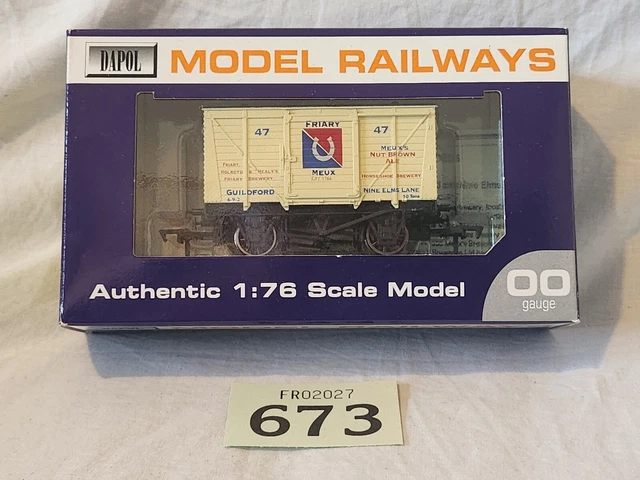 DAPOL OO WESSEX Wagons, Friary Meux Brewery Guildford & Nine Elms. MR ...