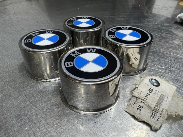BMW E9 E12 E23 E24 E28 NOS Wheel Hub Cap Set of 4 OEM 36131114435 $172.94 - PicClick CA