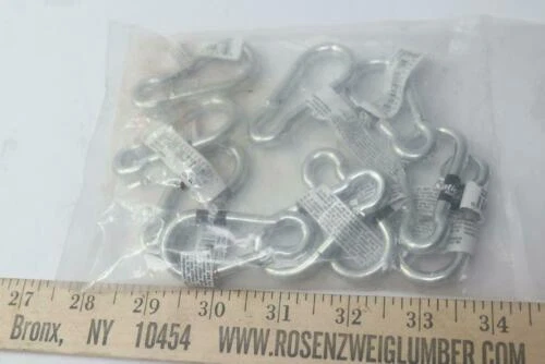 (10-PK) NATIONAL HARDWARE Interlocking Spring Snap Zinc Plated N222-877 ...