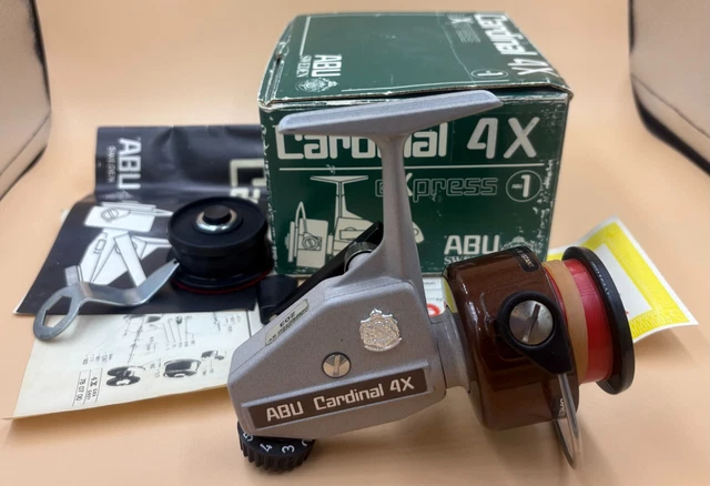 ABU CARDINAL 4X (Stamped 810200) Last Version Brand New Complete Set in ...