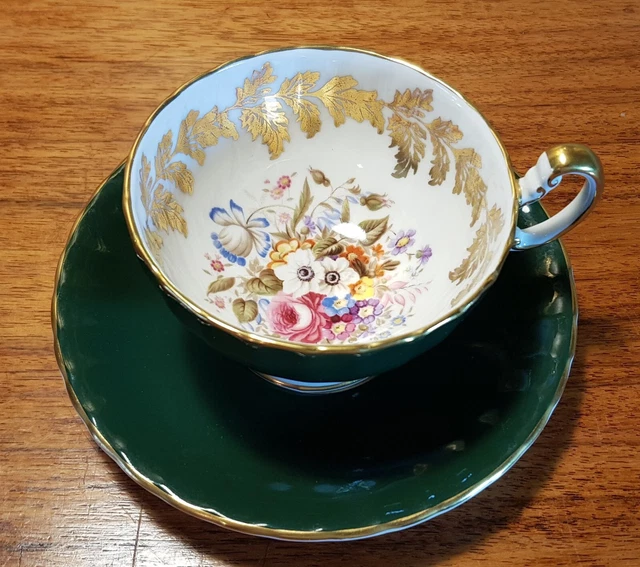 VINTAGE AYNSLEY FLORAL Flower Pattern 2960 Bone China English Cup ...