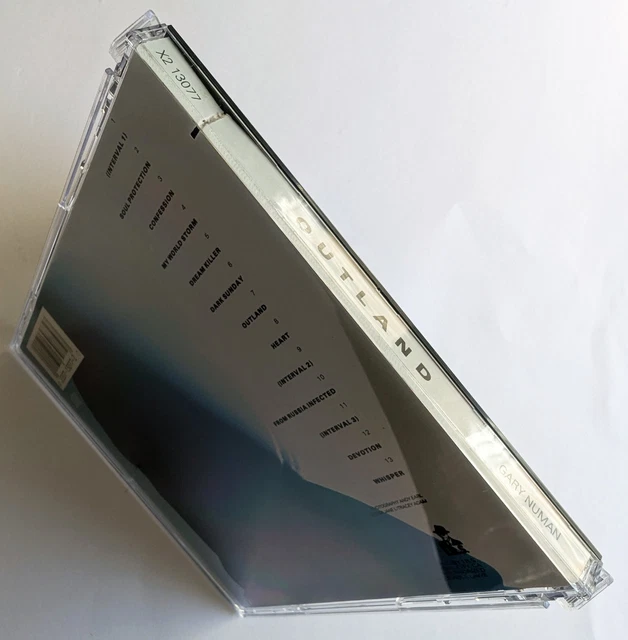 GARY NUMAN OUTLAND CD 1991 I.R.S. Records 13-Track US 1st Pressing OOP ...