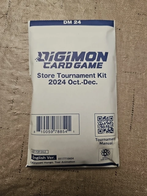 DIGIMON CARD GAME Store Tournament Kit 2024 Oct-Dec Sealed English $44. ...