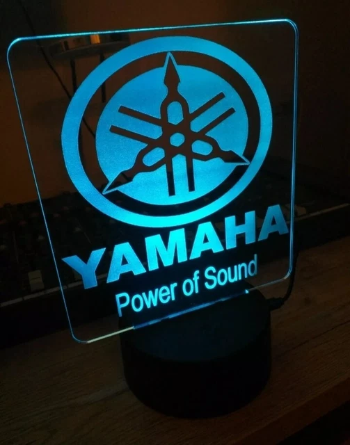 YAMAHA LED LIGHT Logo lampada Amplificatore HI- FI high end CD tuner ...