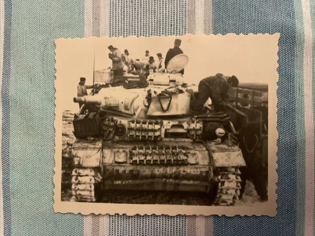 PANZER TANK Wehrmacht Division Foto Bild WW2 2.WK Deutsches Reich EUR 4 ...