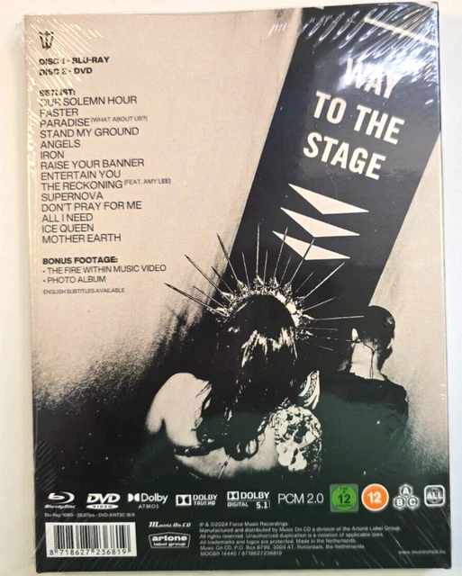 WITHIN TEMPTATION WORLDS Collide Tour - Live In Amsterdam DVD and Blu ...