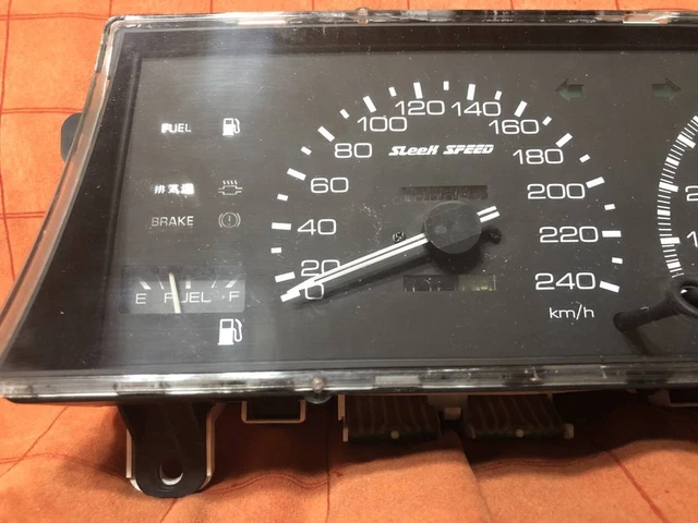 BLACKBURN SHOKAI AE86 Full Scale Meter Speedometer Tachometer Trueno ...