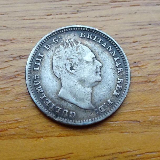 WILLIAM IIII SILVER Threepence 1834 3D Great Britain Uk £23.58 ...